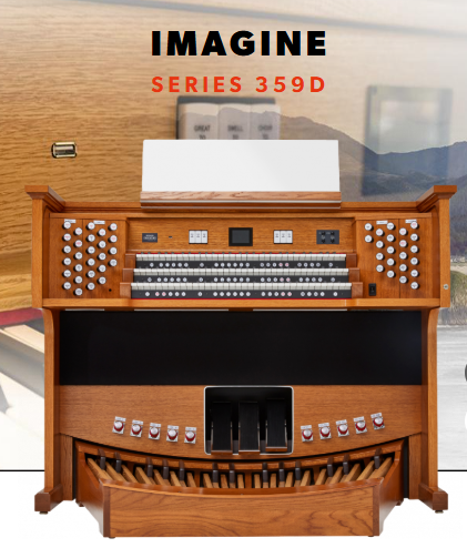 Rodgers Imagine Series 359D Digital Organ – 3 Manual – Orpheus Company Ltd